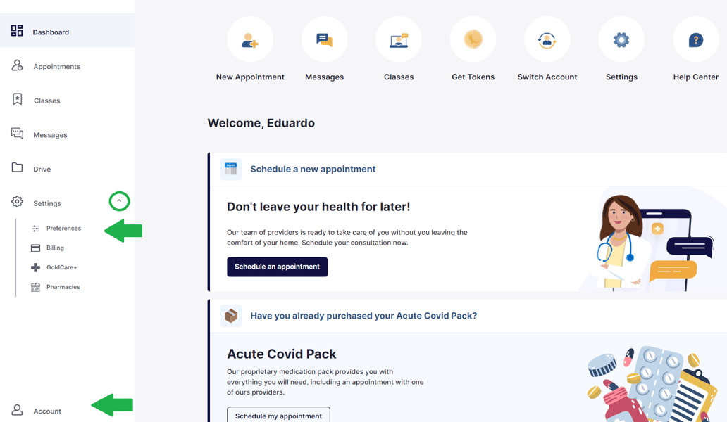 How Can I Edit My Personal Information Or Password