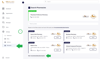 How do I choose a pharmacy?