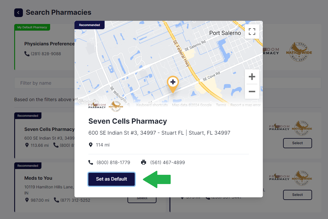 How do I choose a pharmacy?
