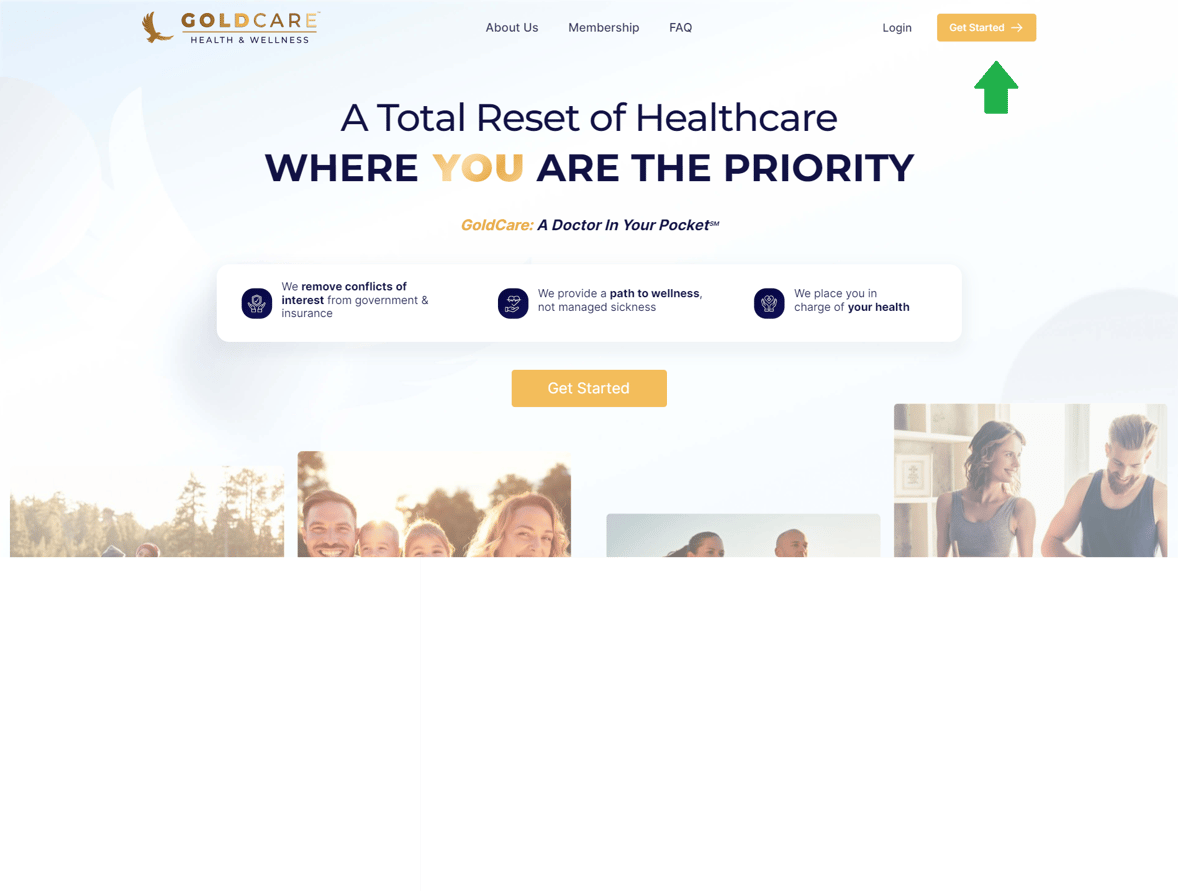 How do I become a member of GoldCare?